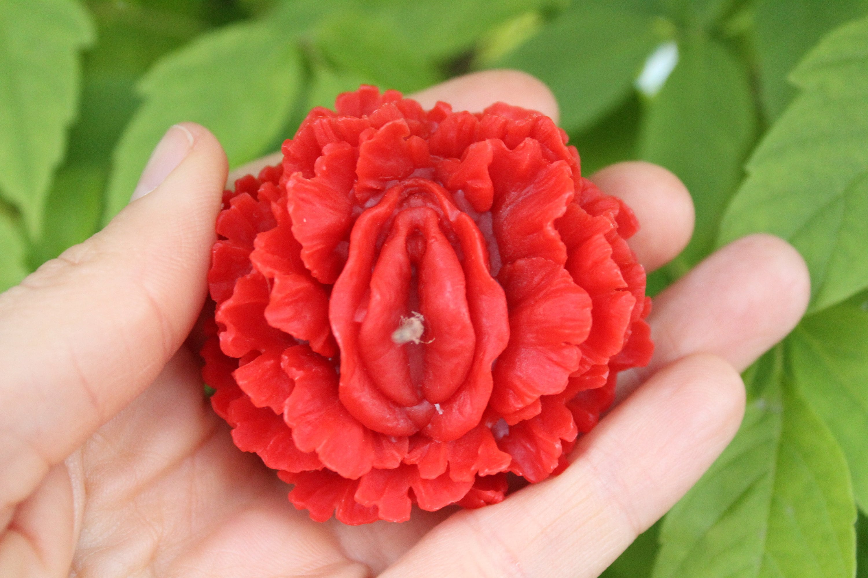 Yoni Candle, Made of Pure Beeswax With Natural Jute Wick, Colours ...