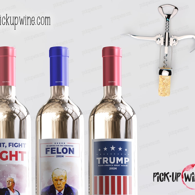 Trump Wine Label - Etsy