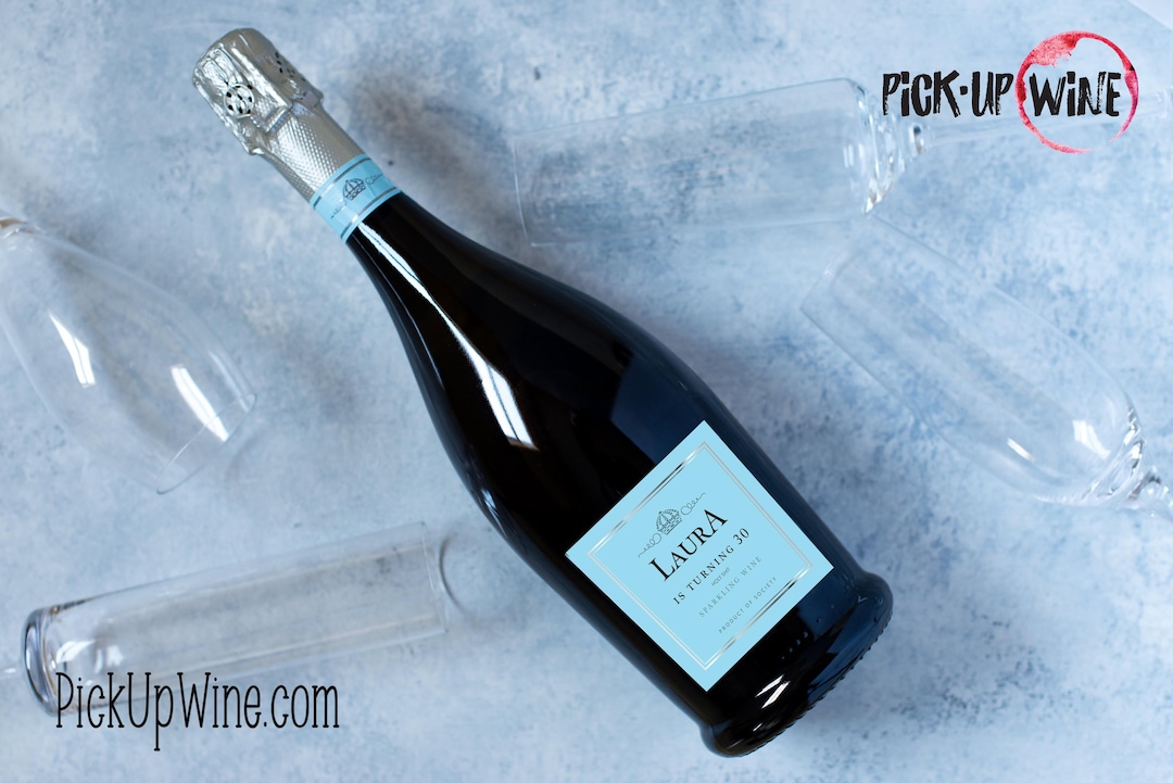 Custom La Marca Prosecco Label – Personalized Champagne Sticker for ...