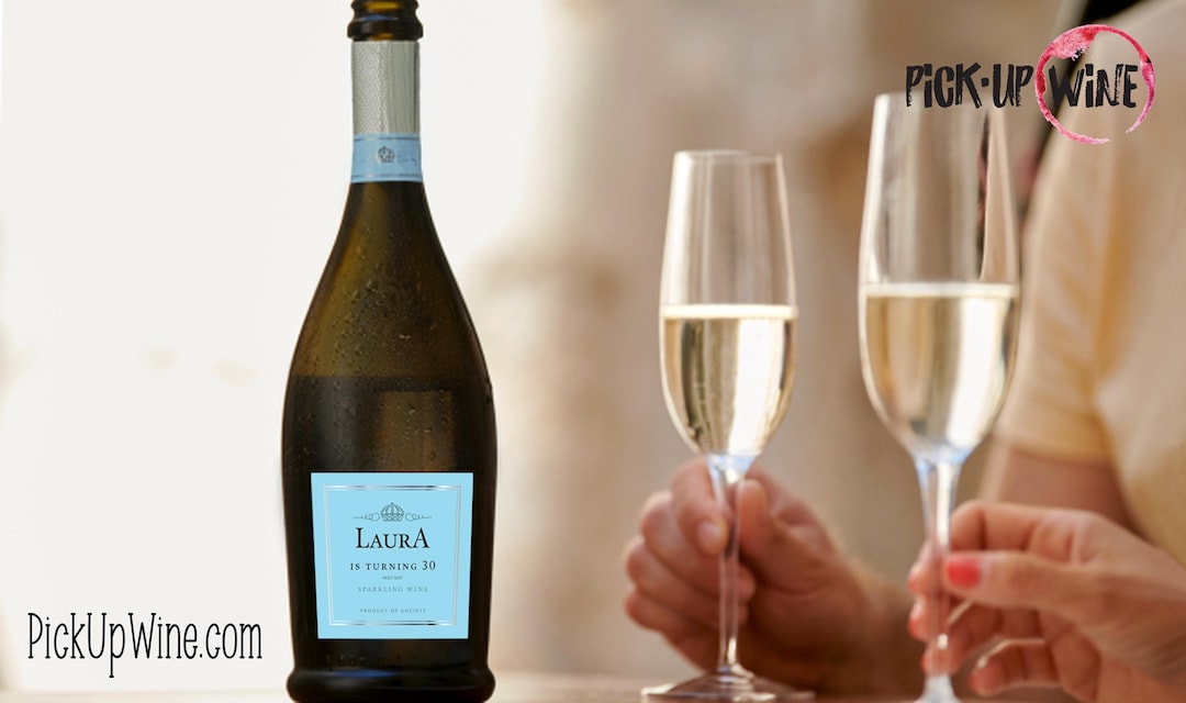 Custom Parody La Marca Prosecco Label – Personalized Champagne Sticker ...