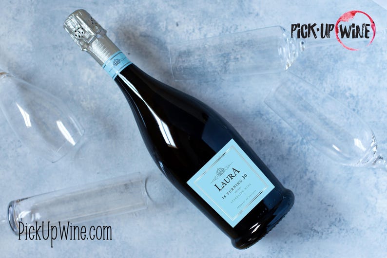 Custom Parody La Marca Prosecco Label – Personalized Champagne Sticker ...