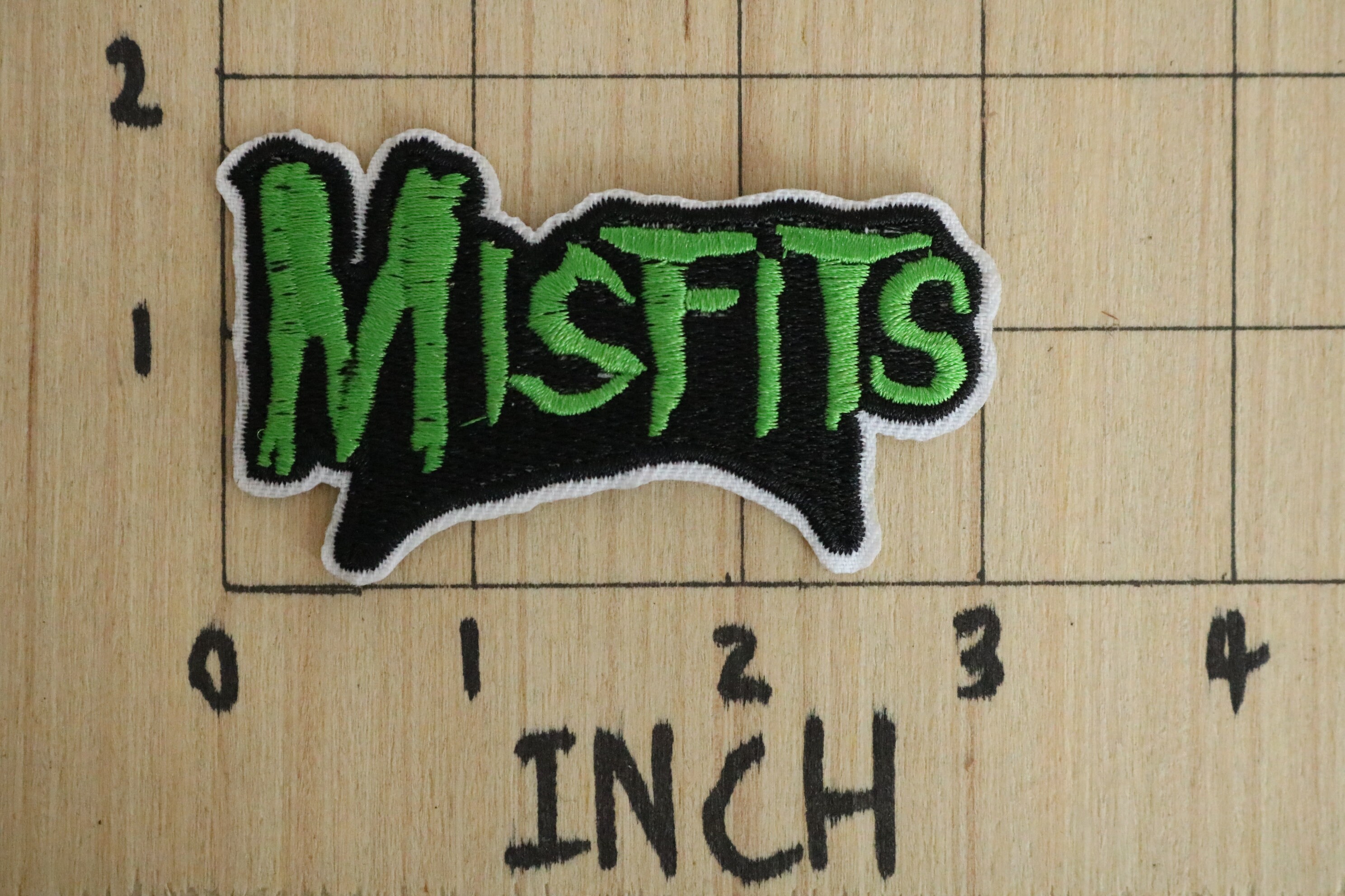 Misfits Patchband Patchiron On Patchembroidered Etsy