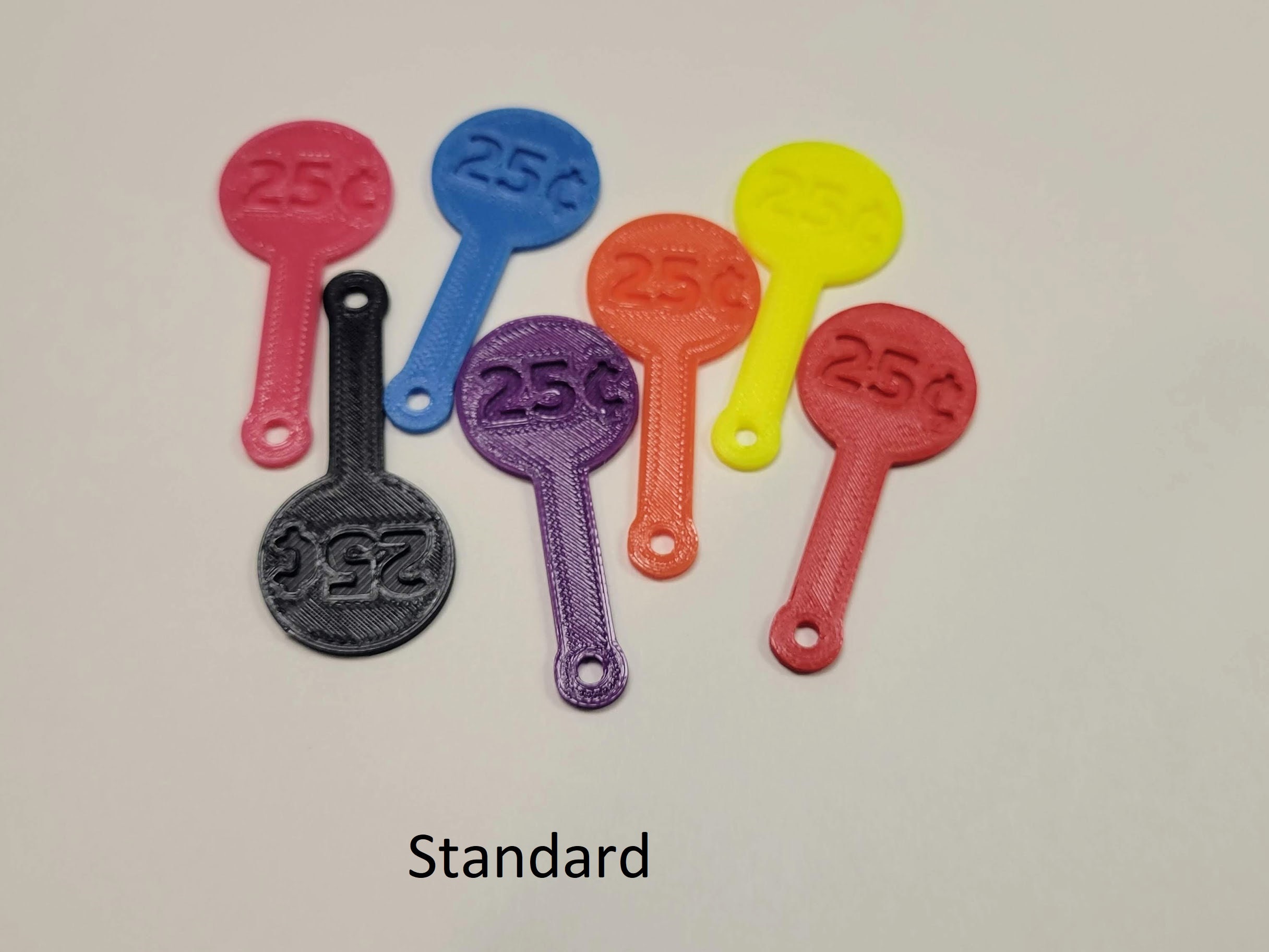 Set of 5 Coin Cart Key Shopping Cart Key for Aldi and - Etsy