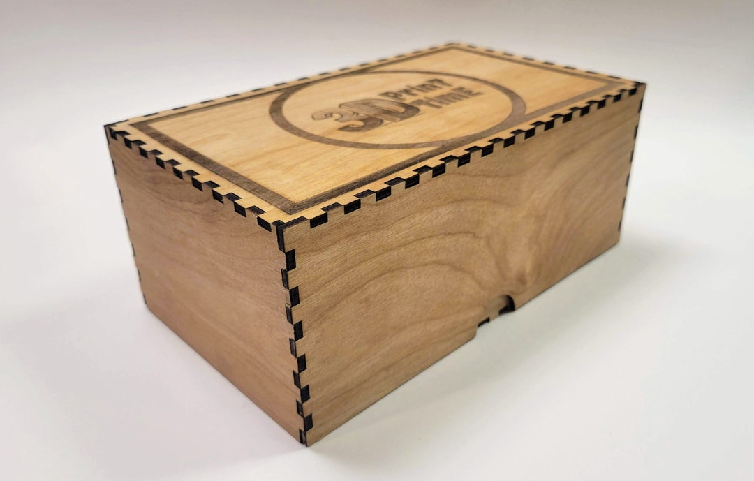 Wood Stash Box - Laser Cut and Engraved - Etsy