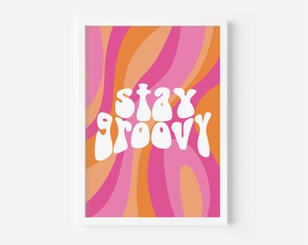 Groovy Wall Art - Etsy UK