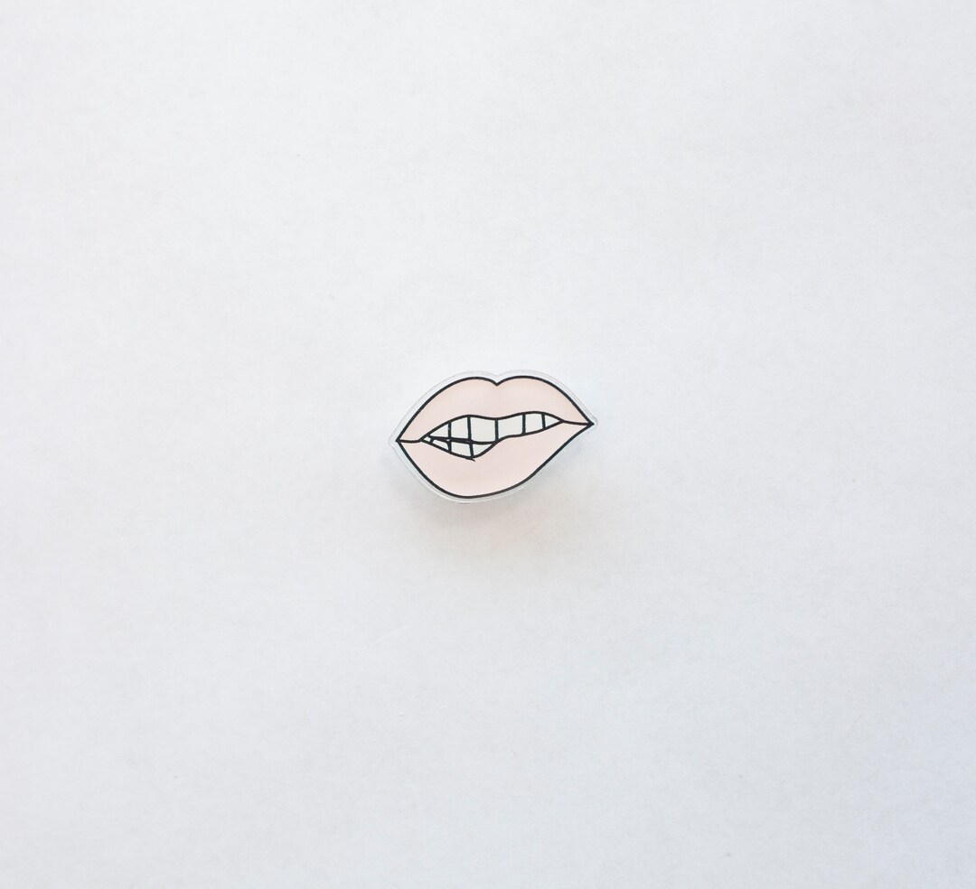 Femininity Speaking Girl Talk Logo Pin - Enamel Pin, Lapel Pin ...