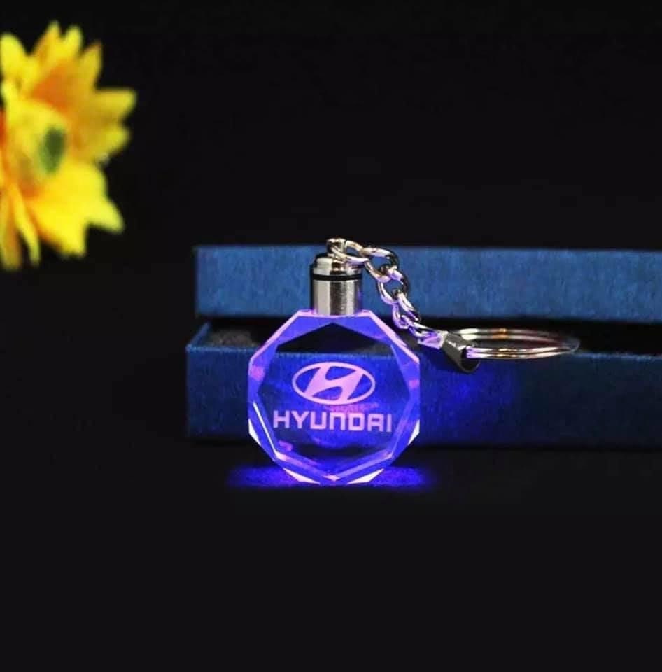 LED Car Logo Keychain - Etsy