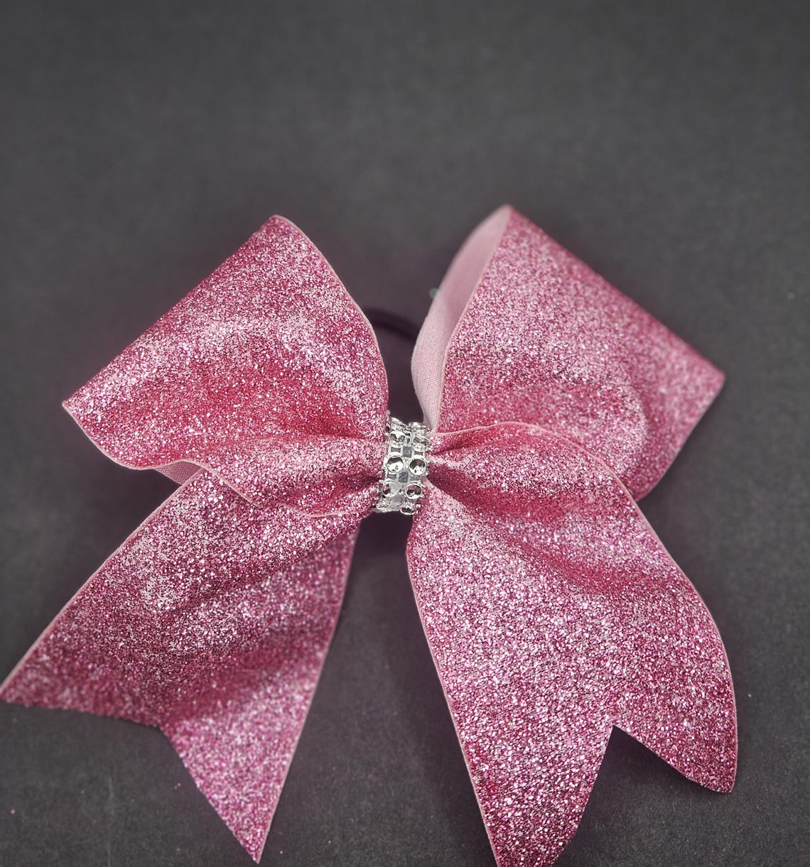 Sparkling Hot Pink Cheer Bows - Etsy