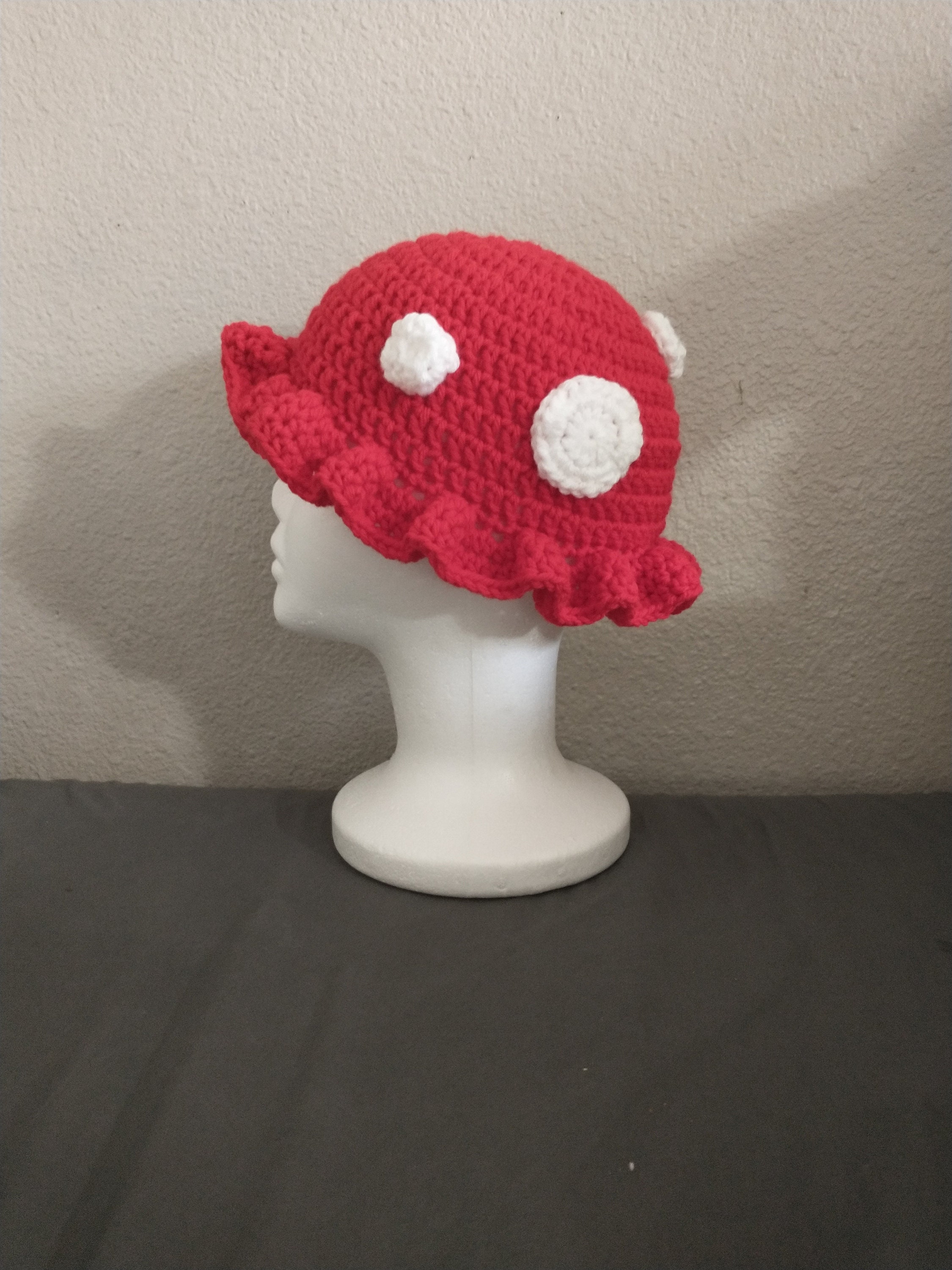 Mushroom Crochet Hat - Etsy