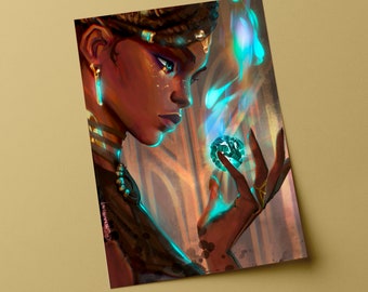 Arcane Mel Medarda Art Print - Etsy