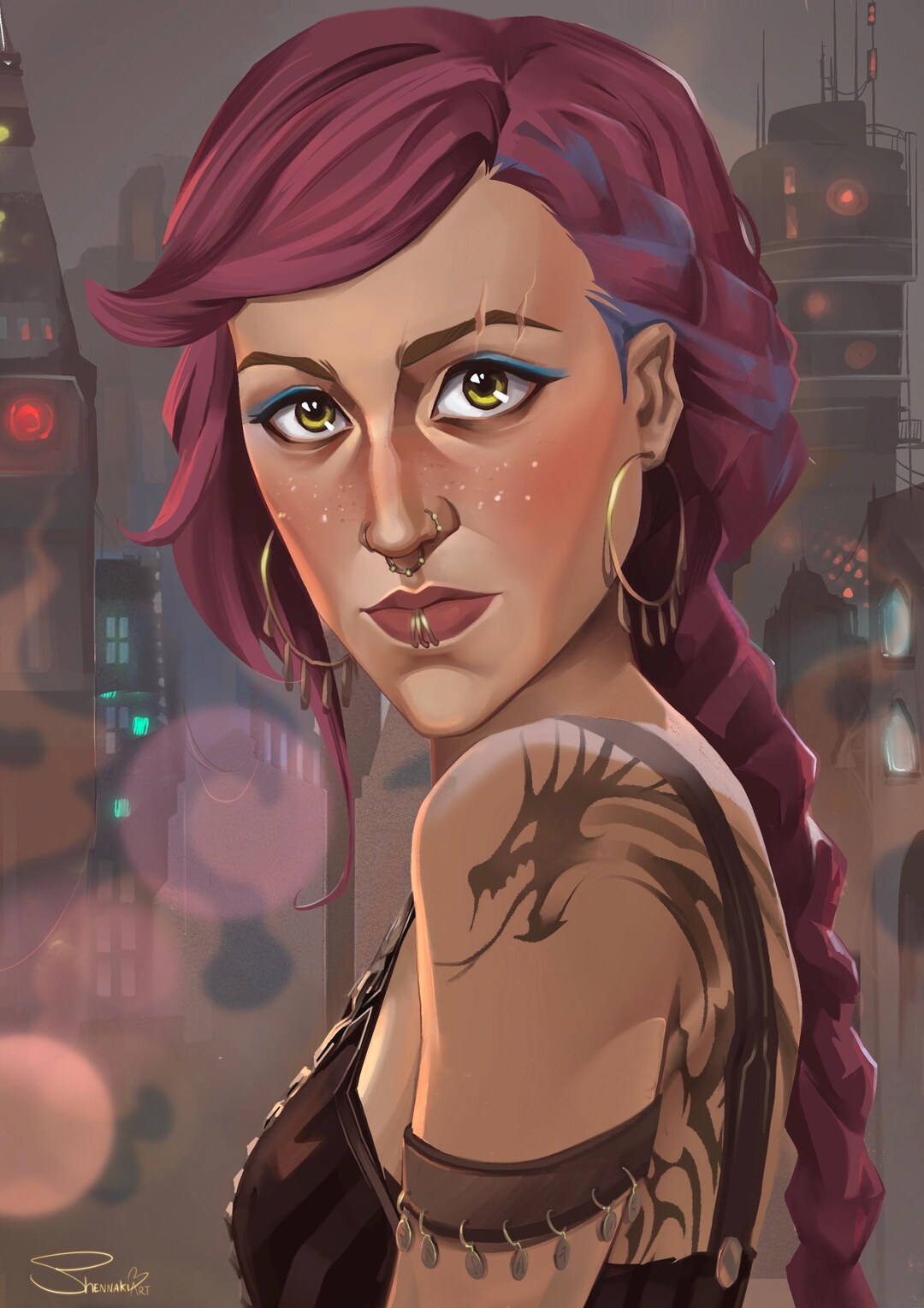 Arcane Portrait Custom Drawing - Etsy