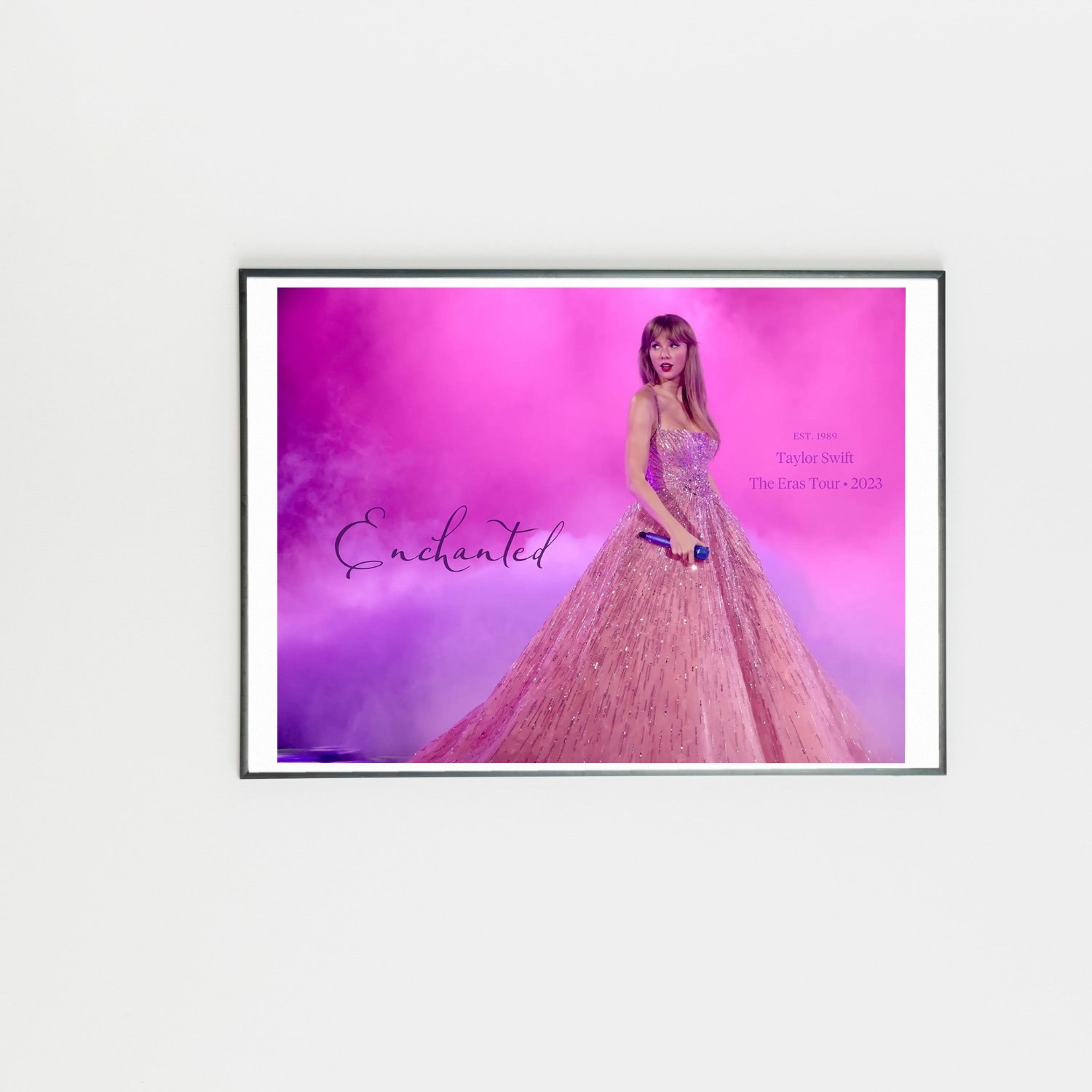 Taylor Swift Enchanted Poster Digital Art Frame Work Eras Tour Download ...