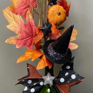Witches Brew Halloween Lighted Floral, Witch's Hat and Broom Halloween ...