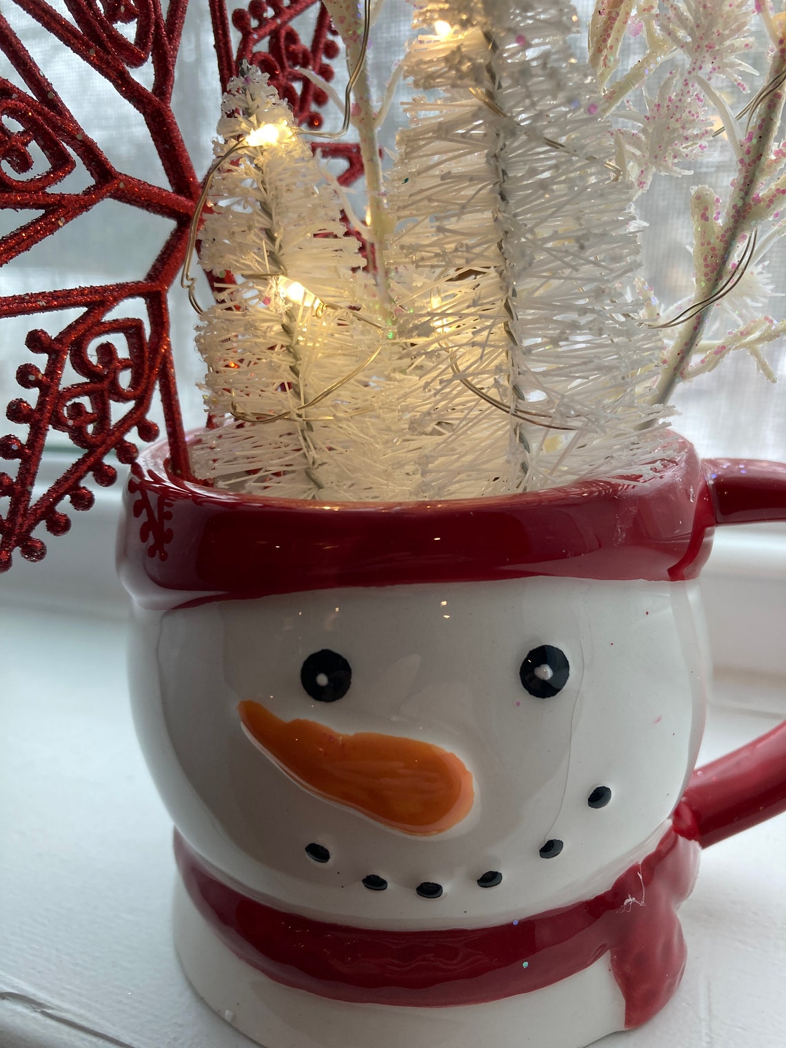Snowman Lighted Floral, Welcome Winter, Snowy Day, Snowman Floral, Day ...