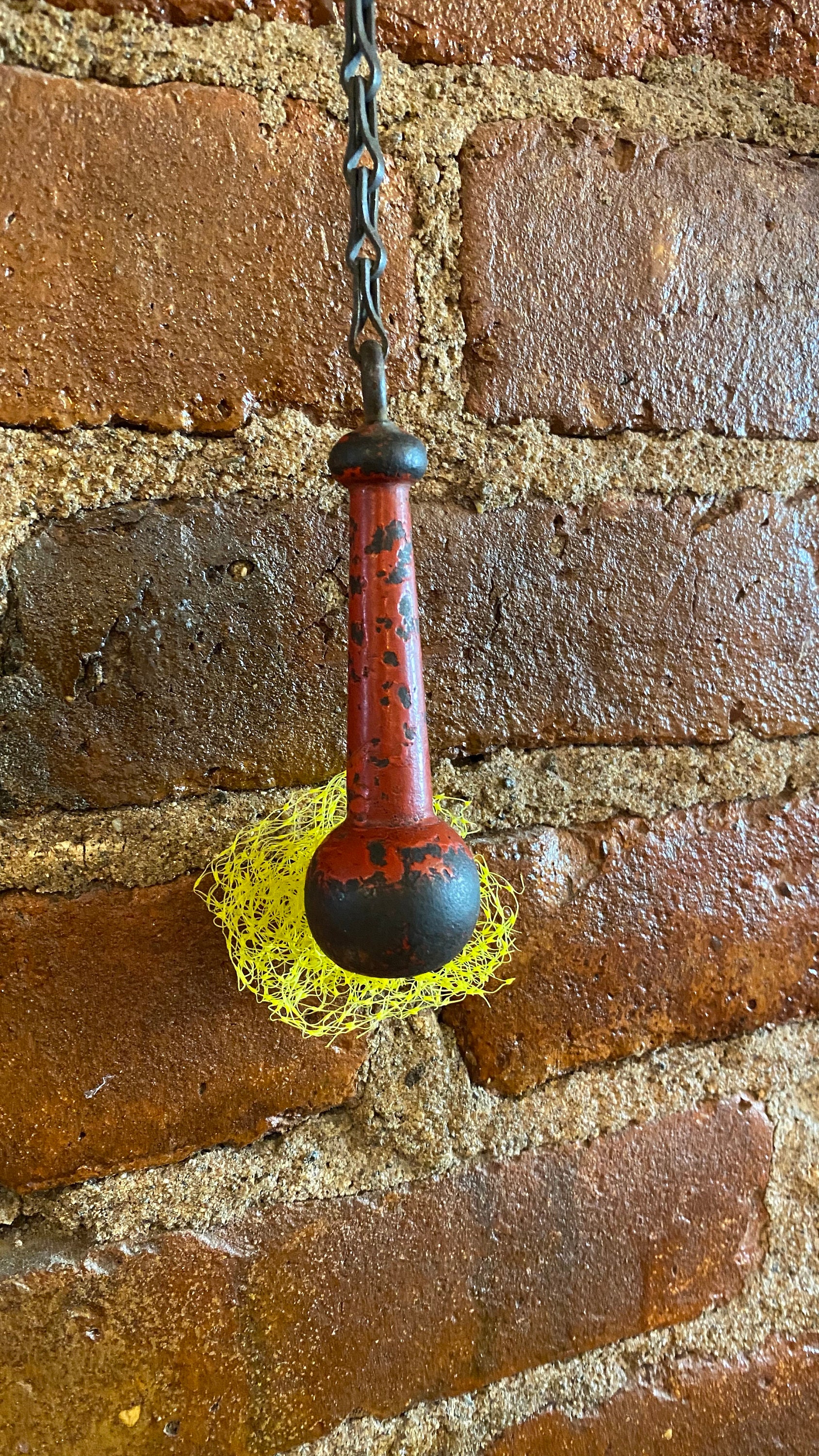 Iron Wrench and Fire Alarm Glass Breaker Wall Decor Floral Arrangement ...