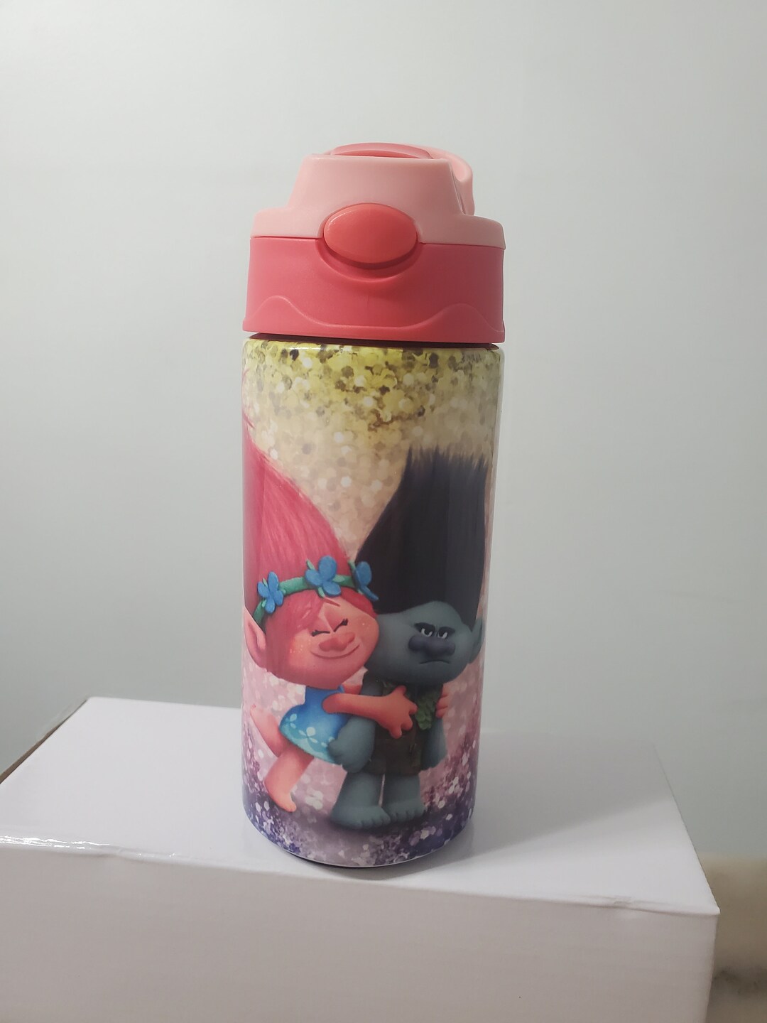 Trolls Kids Water Bottle Tumbler - Etsy