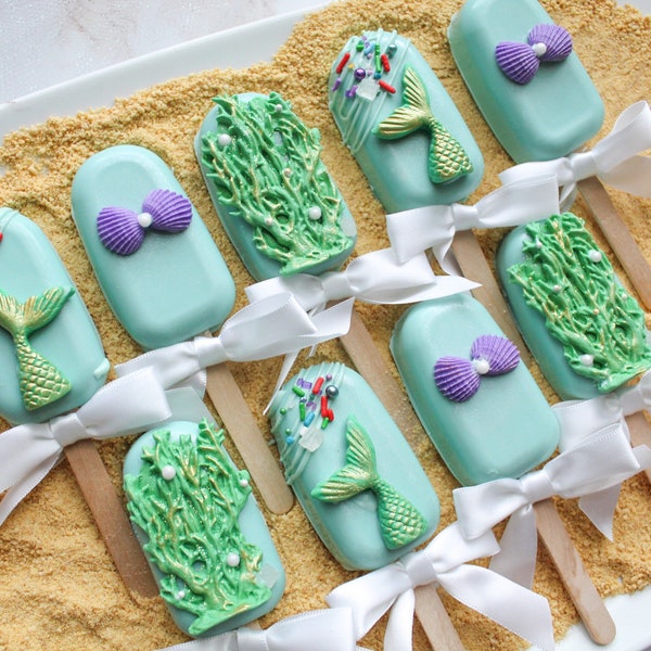 Mermaid Cake Pops - Etsy