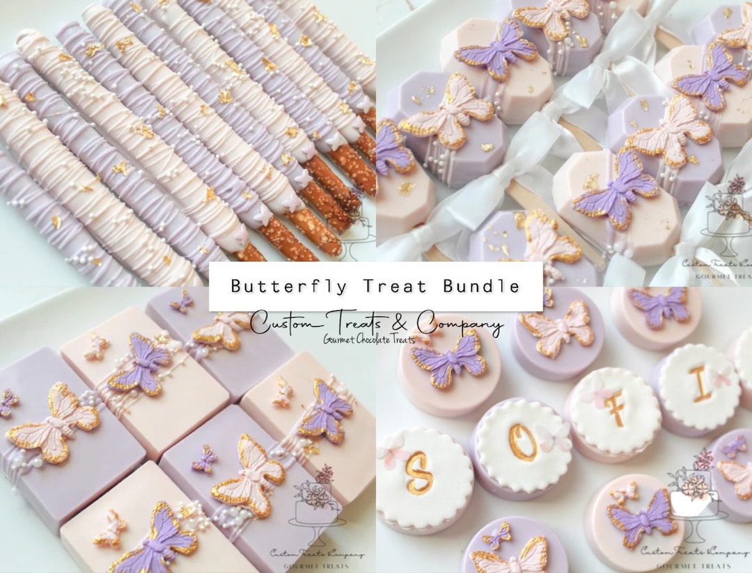 Butterfly Treat Bundle - Butterfly Cakesicles , Oreos, Rice Krispy ...