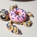 3d Printed Donut Turtle Articulated Cinderwing Frosting and Sprinkles ...