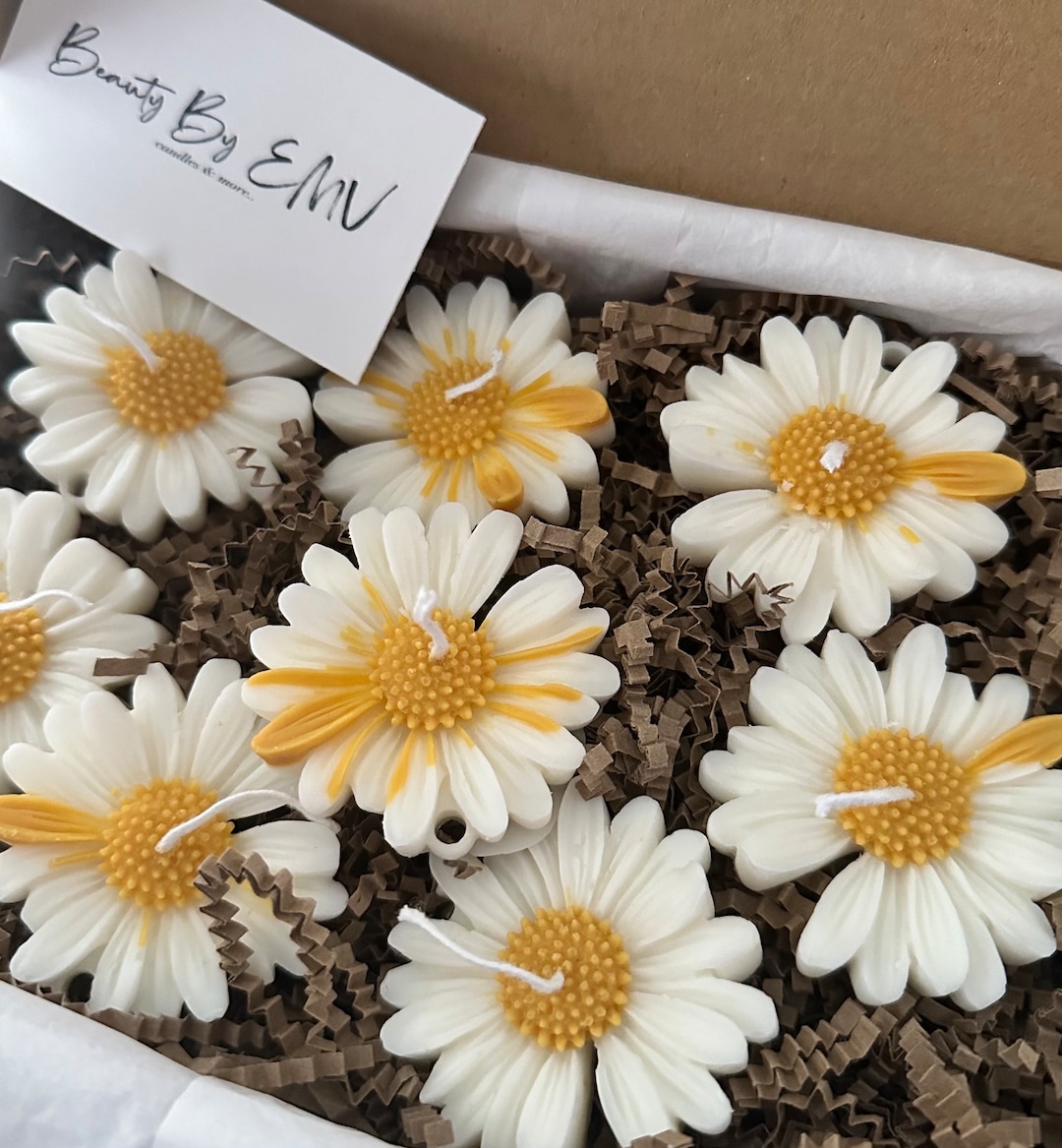 Daisy Candles Floating Candles Party Favors Birthday Wedding Party ...