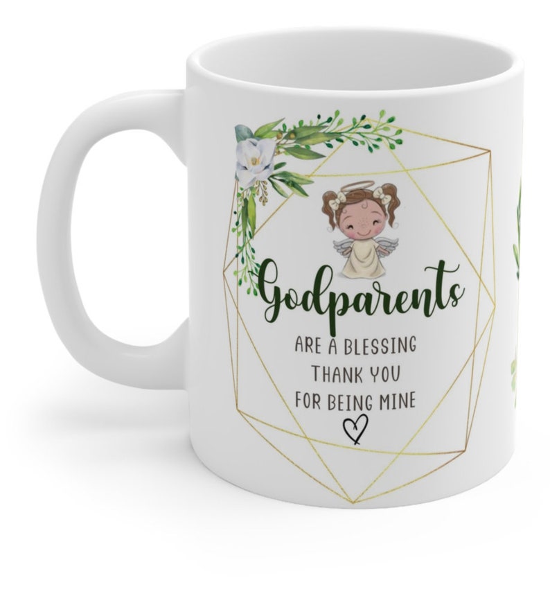 Baptism Personalized Mugs. Godparents Gift, Godmother Mug Gift ...
