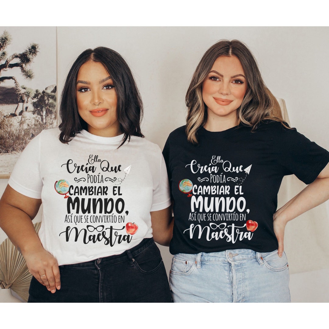 Maestra Bilingue T-shirt, Bilingual Teacher Shirt, Teacher Appreciation ...
