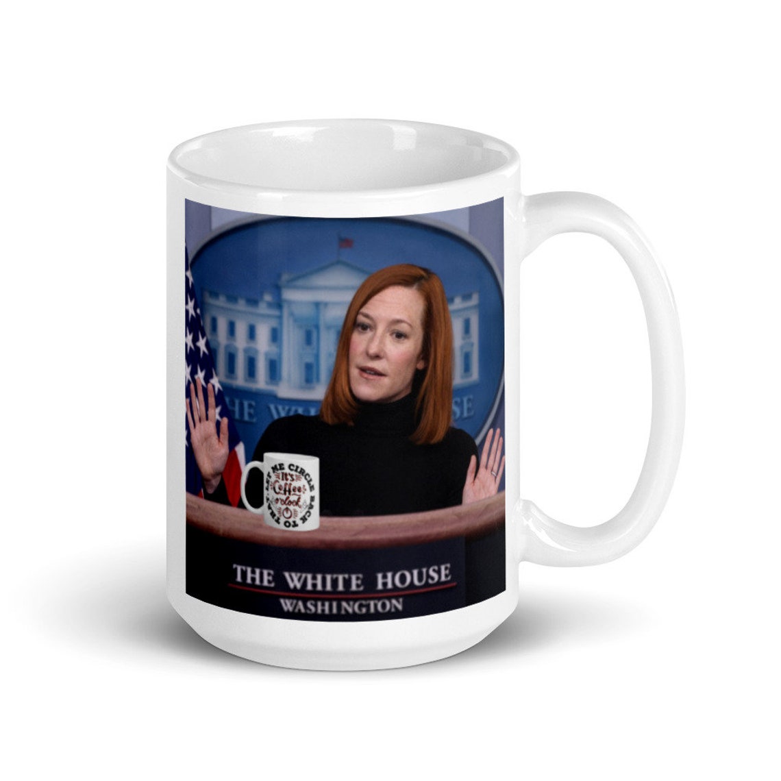 Let Me Circle Back to That. Funny Sarcastic Coffee Mug, Press Secretary ...