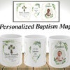 Baptism Personalized Mugs. Cute Baptism Mugs in Pink, Spanish or ...