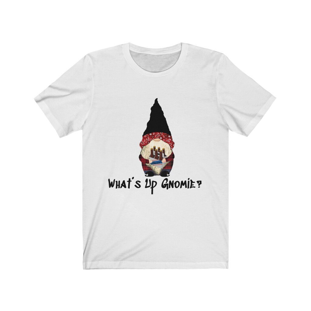 Winter Gnome T-shirts, Red Flannel Gnome T-shirt, Whats up Gnomie ...
