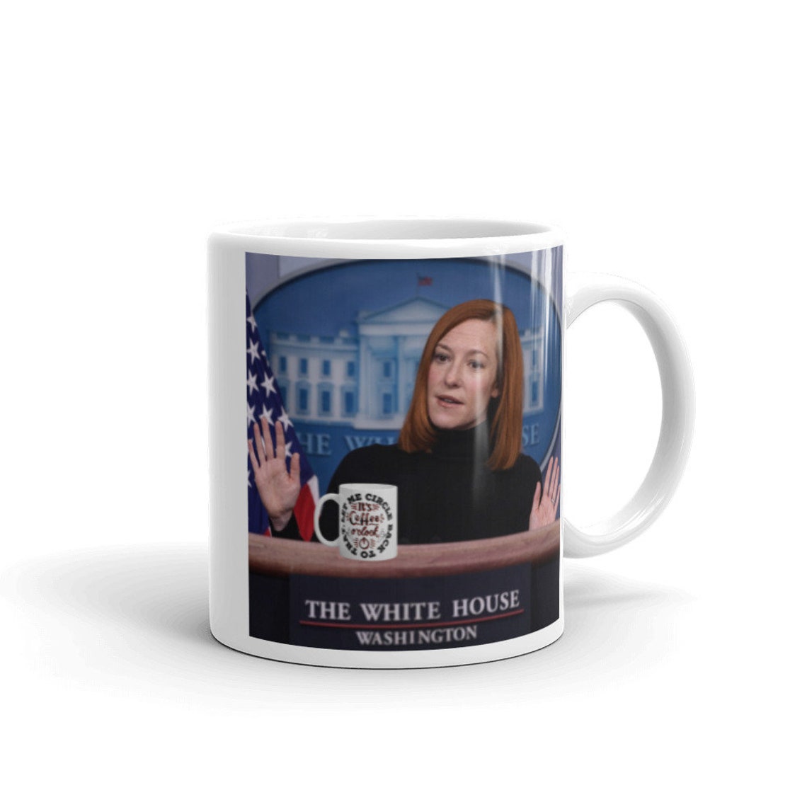 Let Me Circle Back to That. Funny Sarcastic Coffee Mug, Press Secretary ...