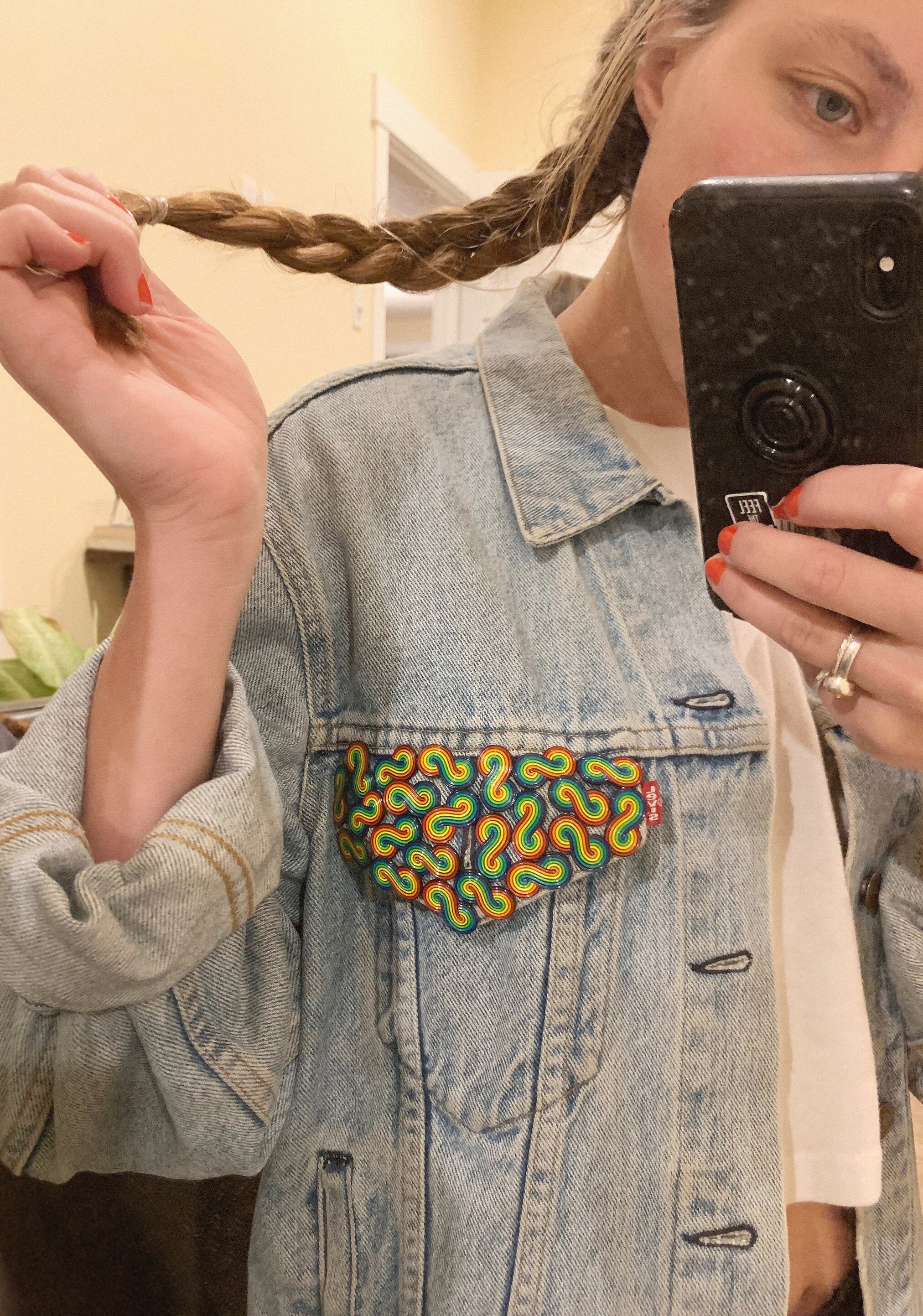 Infinity Rainbow Pin - Etsy