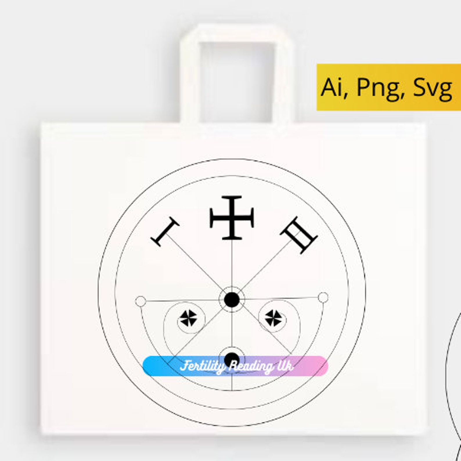 Nurturing the Seed of Fertility Custom Sigil Spell Art DIY Svg - Etsy