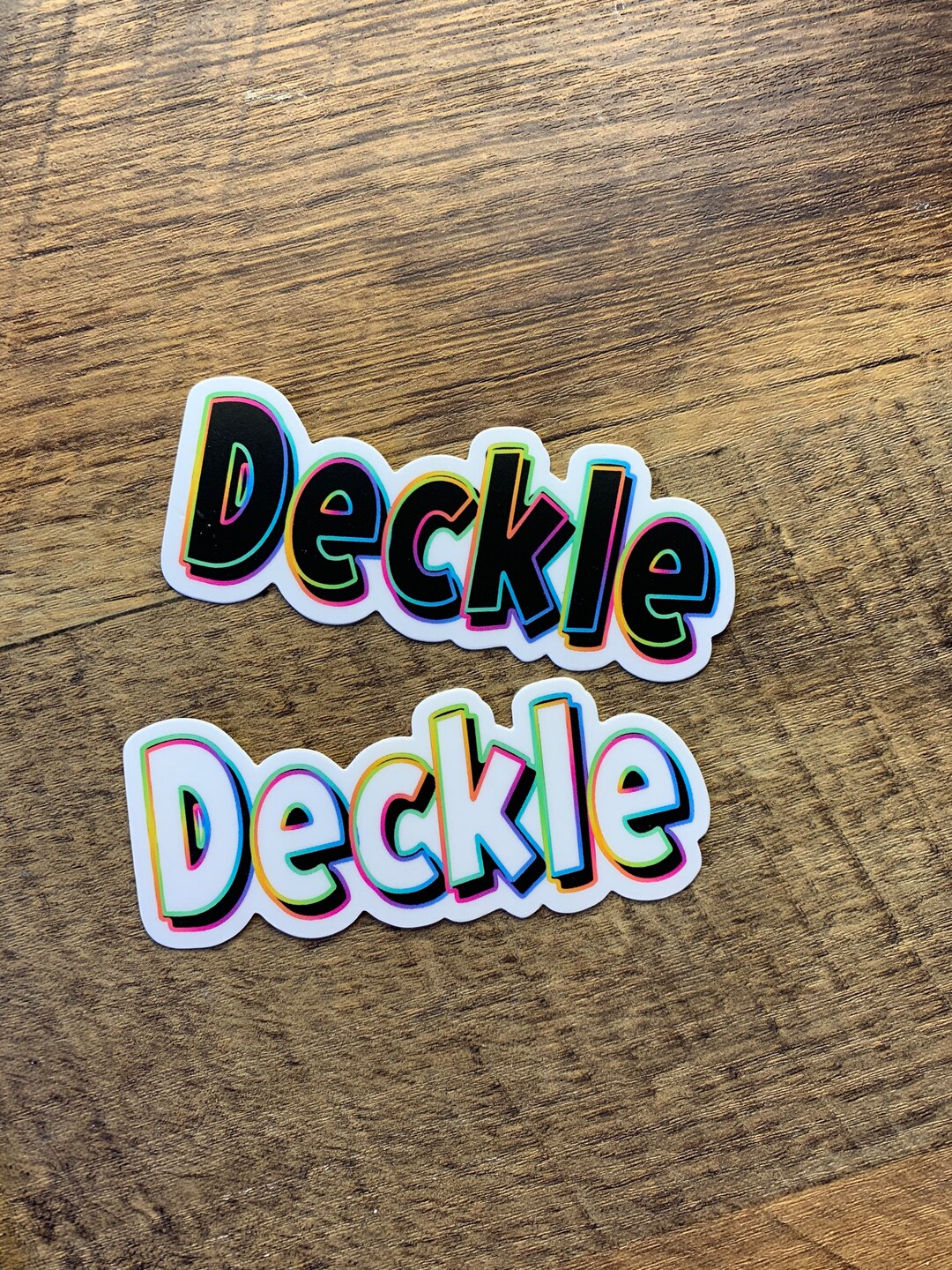 Deckle Decal Sticker - Etsy