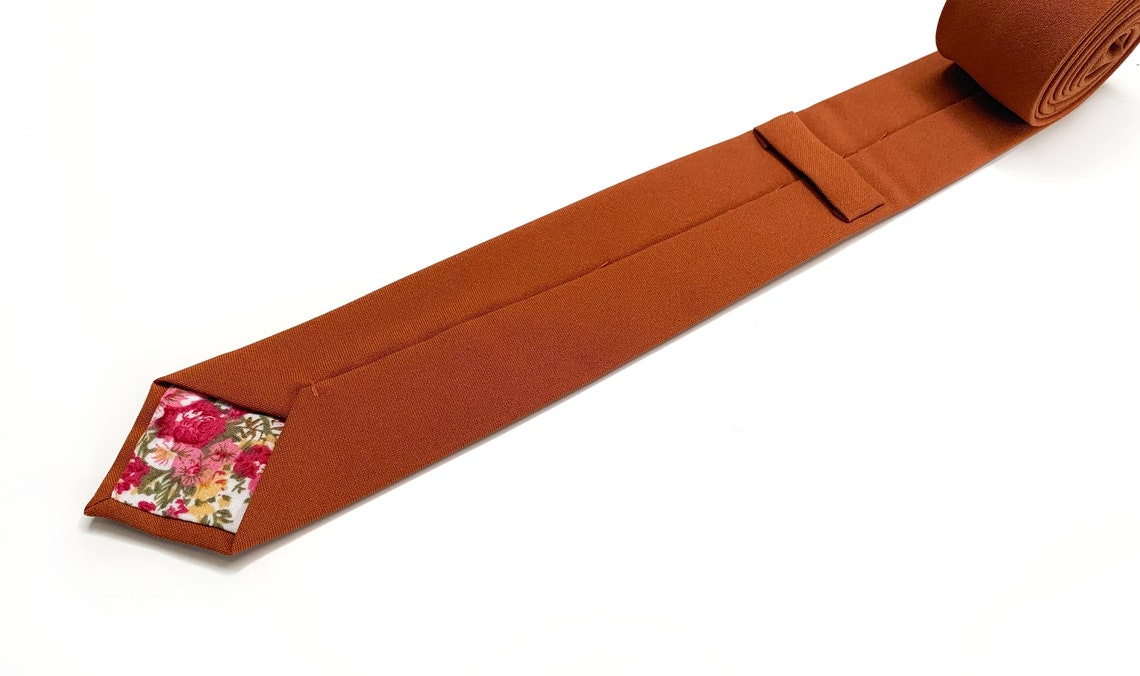 Rost Krawatte / Kupfer Rost Krawatte / Fliege / Hosenträger ...