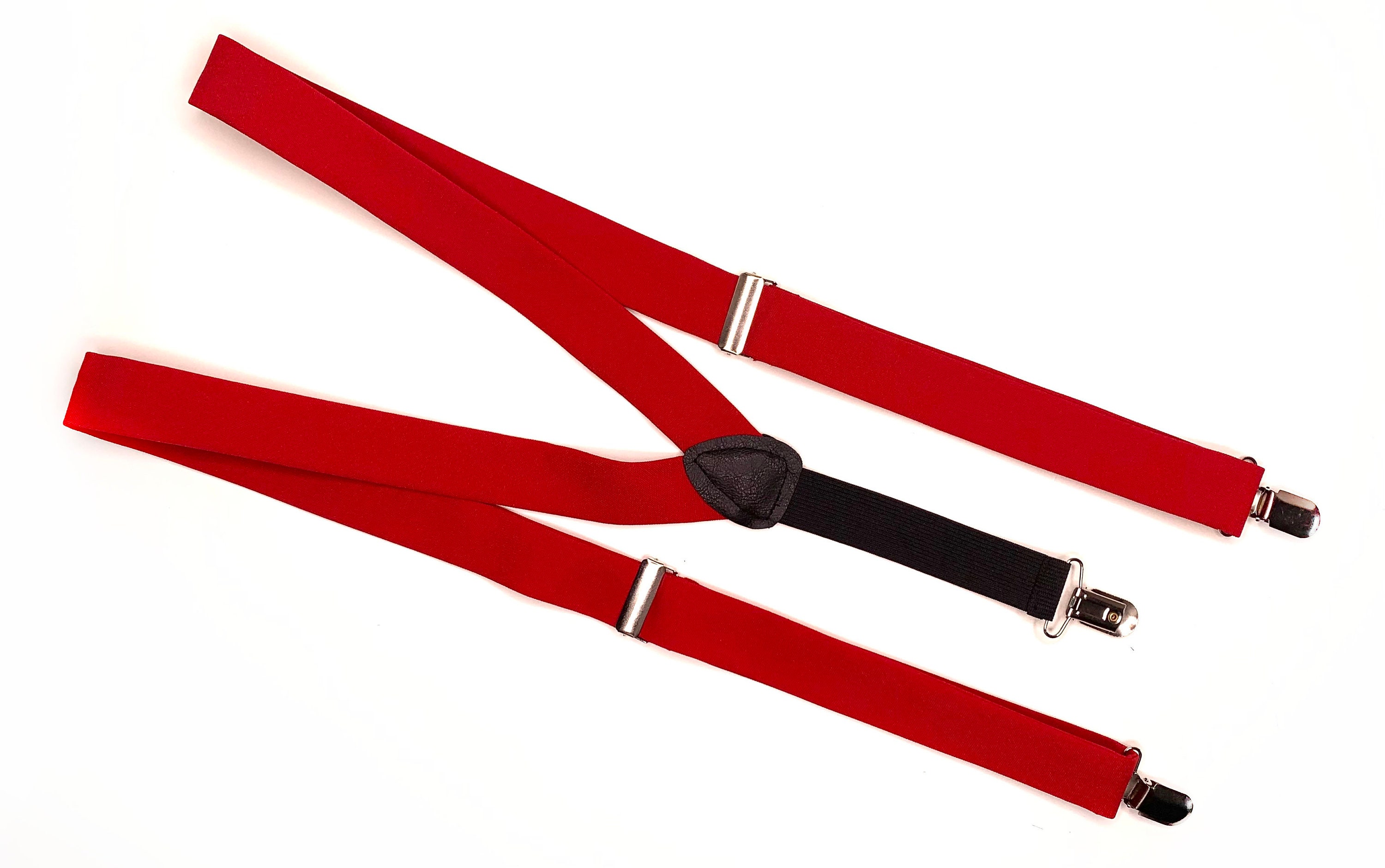 RED Corbata / corbata / pajarita / tirantes / Pocket Square / - Etsy España