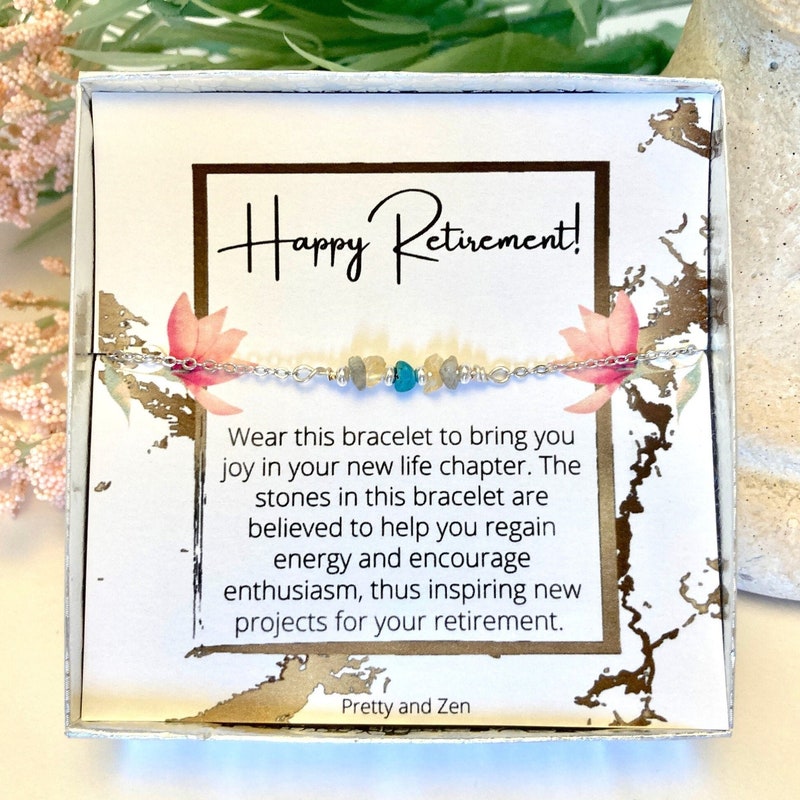 Retirement Bracelet - Etsy