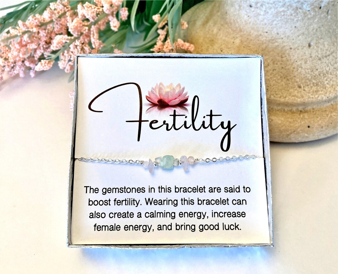 Try to Conceive Gift, IVF Bracelet, Infertile Gift, Fertility Bracelet ...
