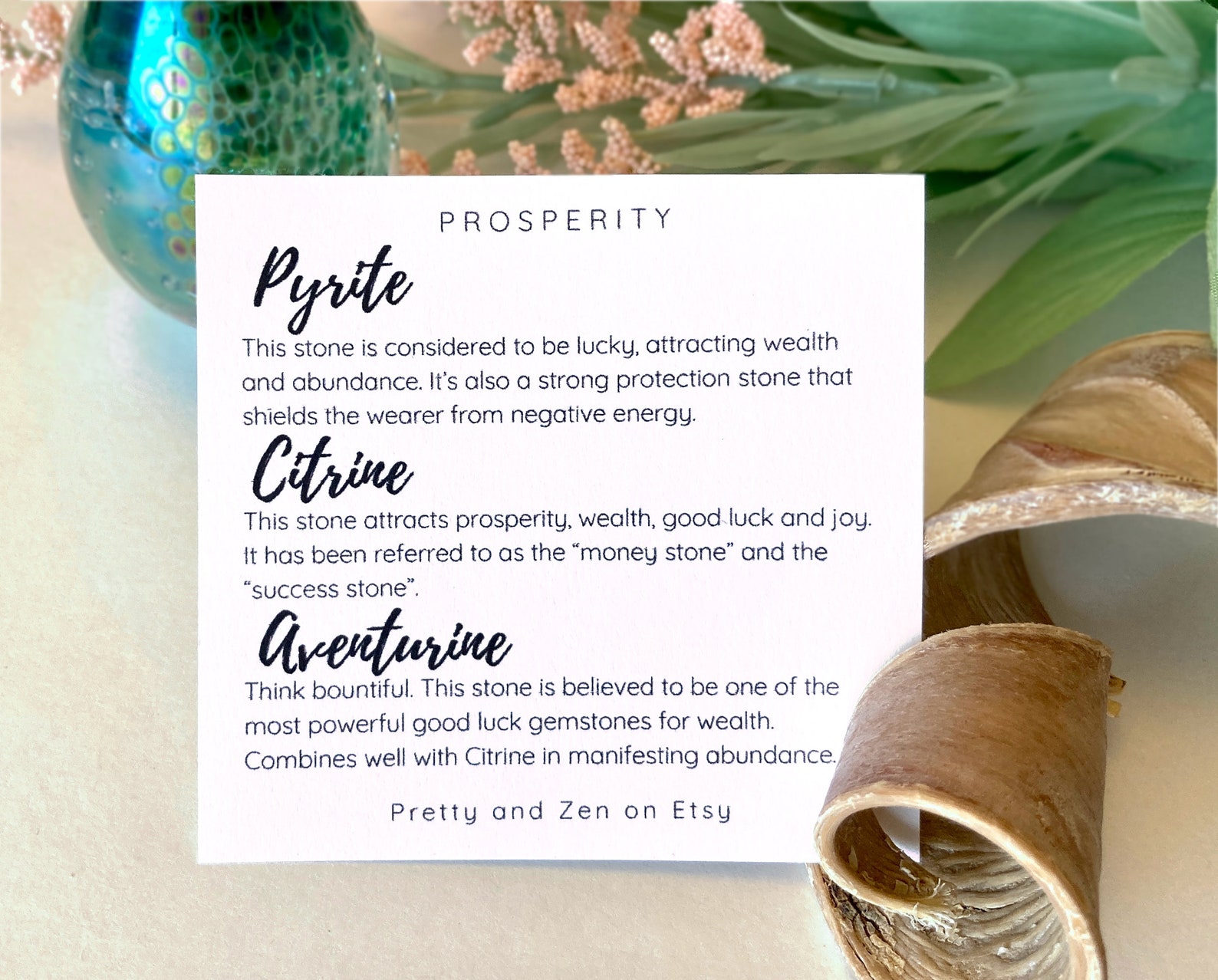 Prosperity Bracelet Abundance Bracelet Money Wealth | Etsy