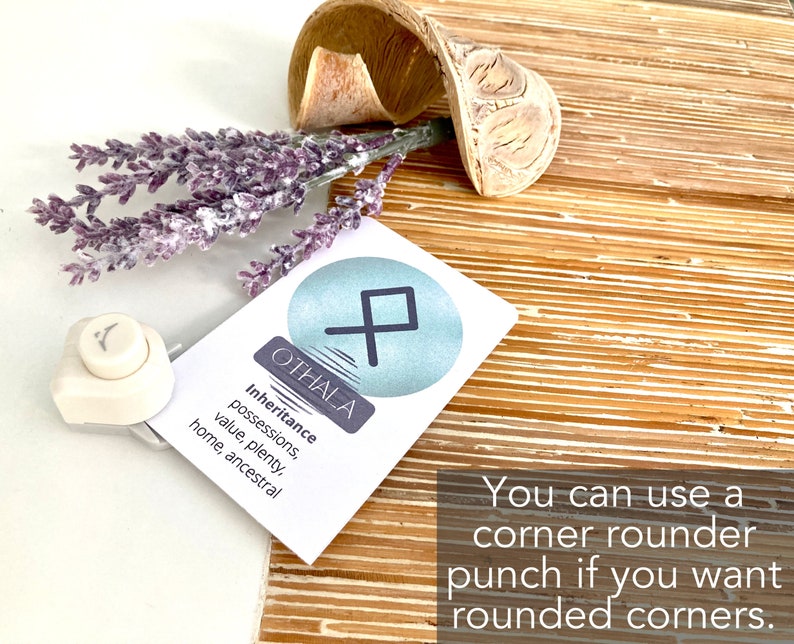 Rune Deck, Printable Rune Cards, Rune Set, Oracle Deck, Oracle Cards ...