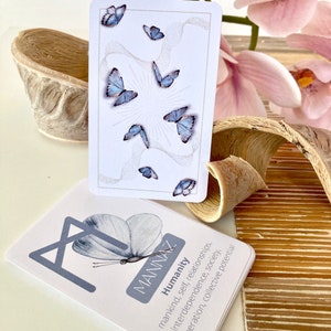 Butterfly Rune Deck, Printable Rune Cards, Rune Set, Oracle Deck ...