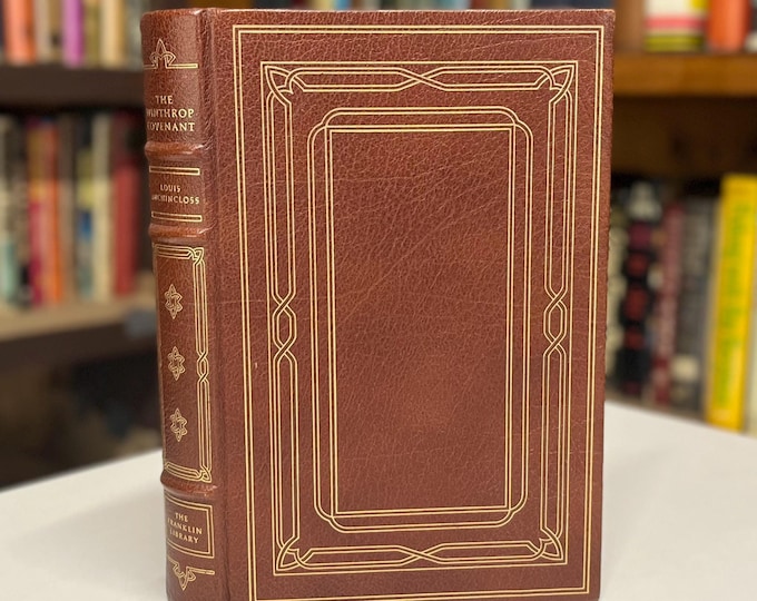 The Winthrop Covenant by Louis Auchincloss 1976 Franklin Library Full ...