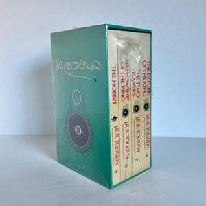 Rare Tolkien Lord of the Rings Trilogy & the Hobbit Vintage Trade ...