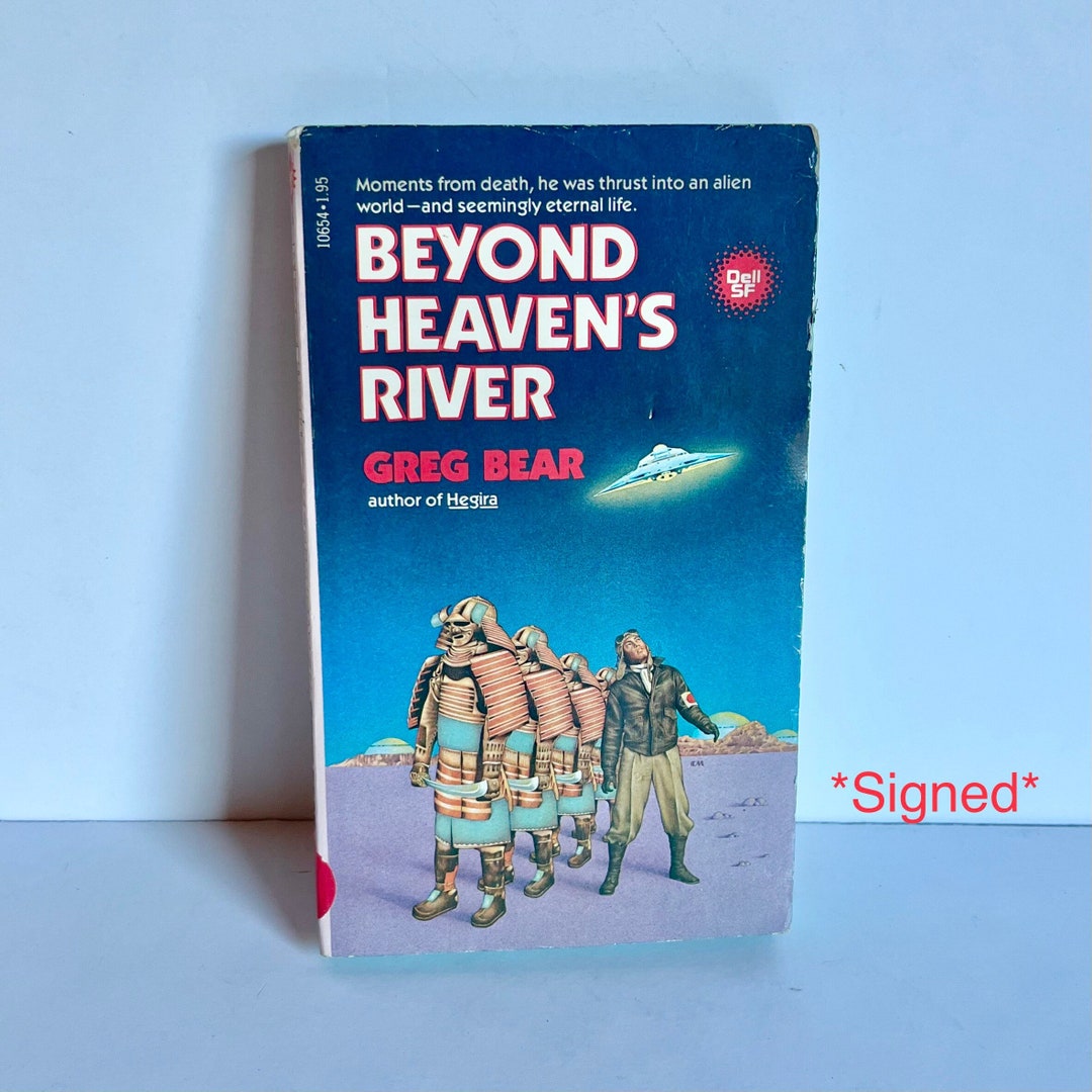 Signed Greg Bear 1980 First Edition Beyond Heavens River Vintage ...
