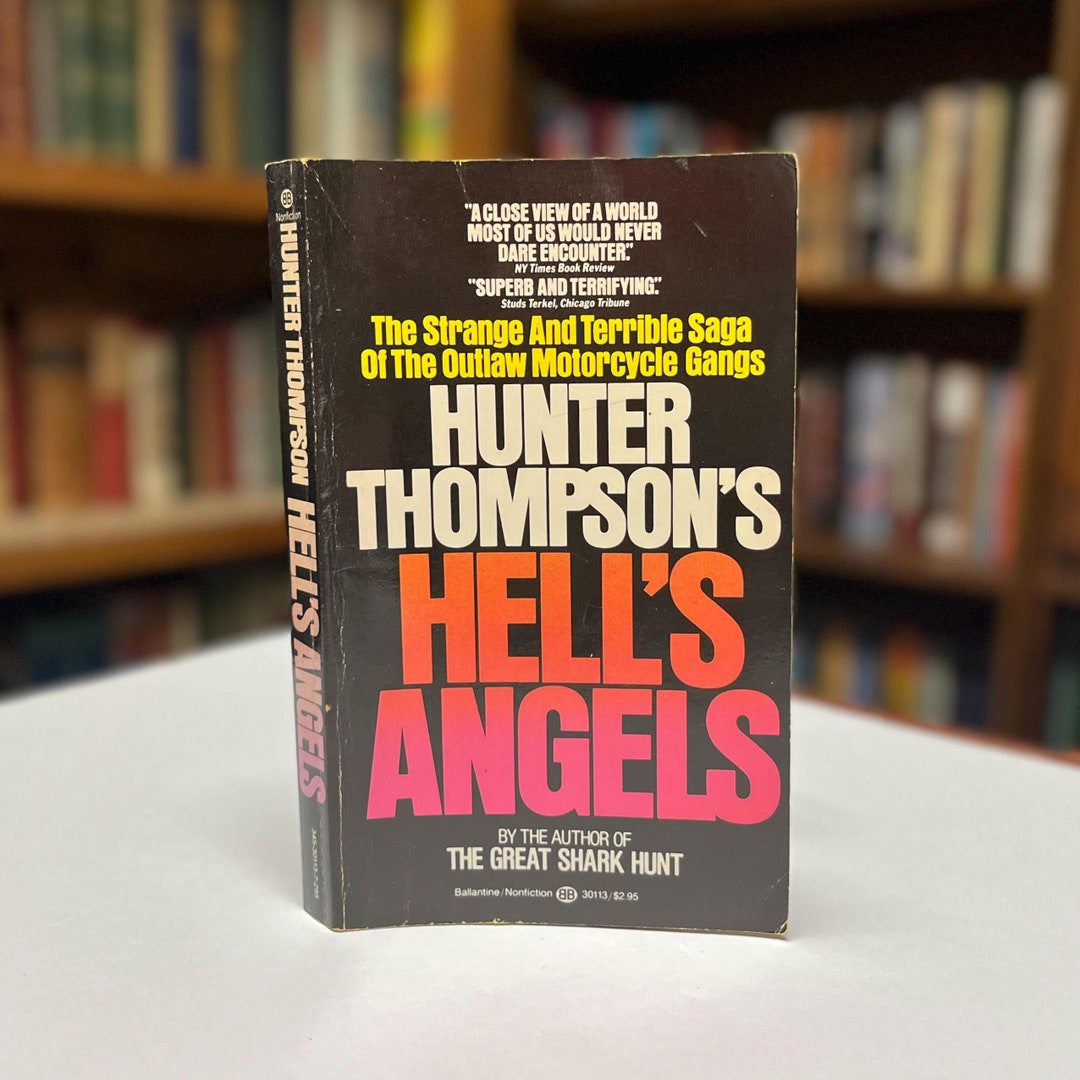 Hells Angels by Hunter S. Thompson 1983 Paperback Book the Strange ...