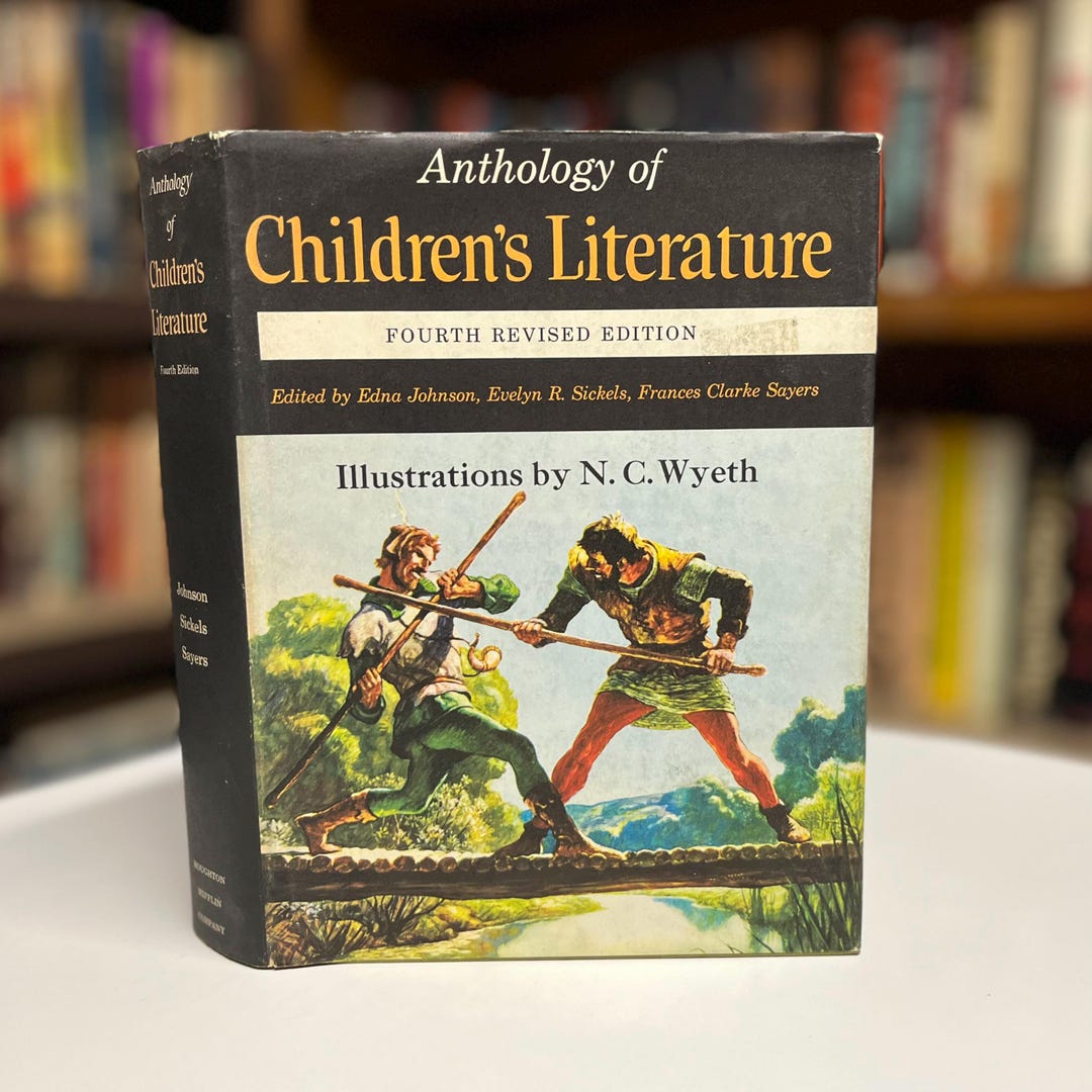 1970 Anthology of Children's Literature: Wyeth & Eichenberg ...