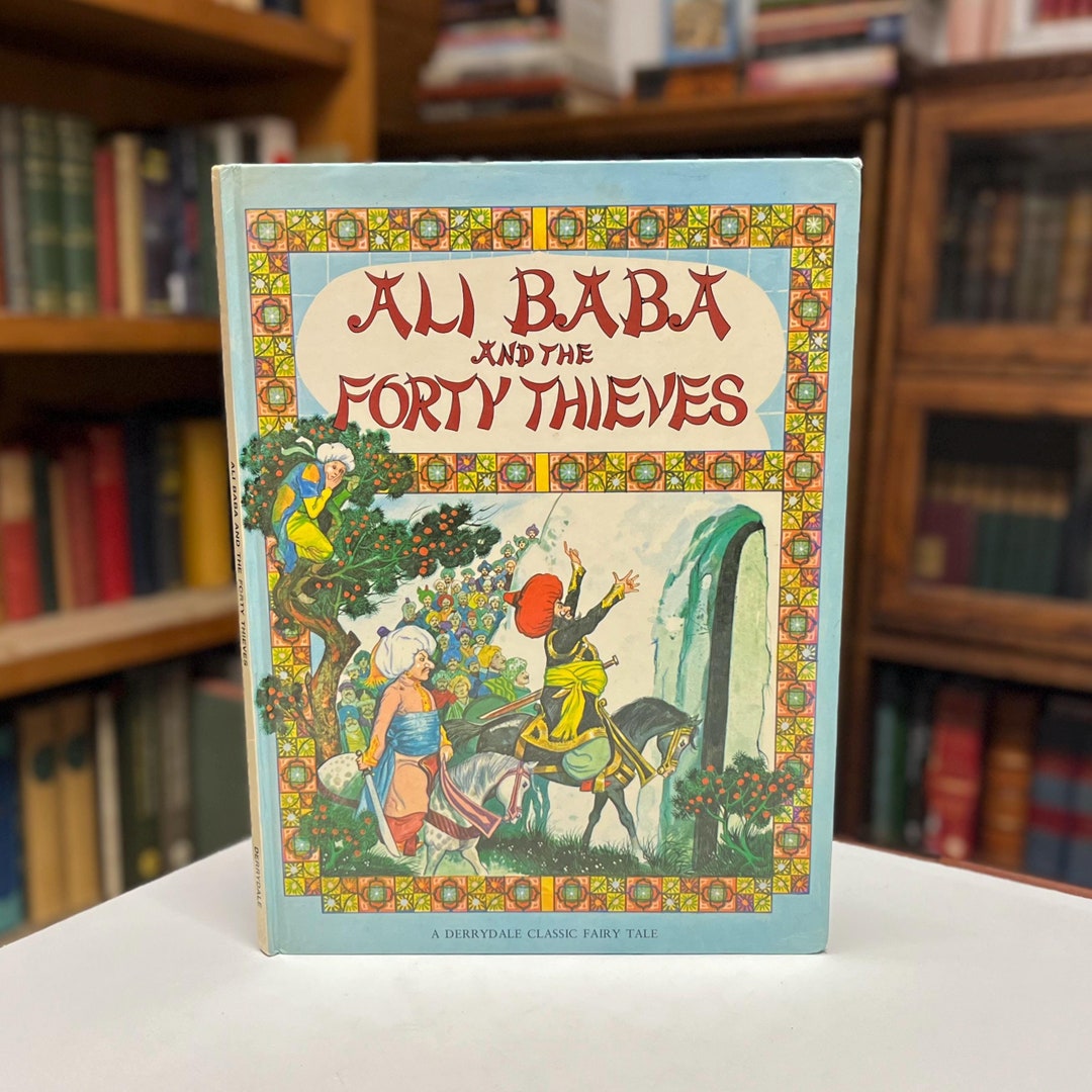 Ali Baba and the Forty Thieves 1978 Illustrated Fairy Tale Classic ...