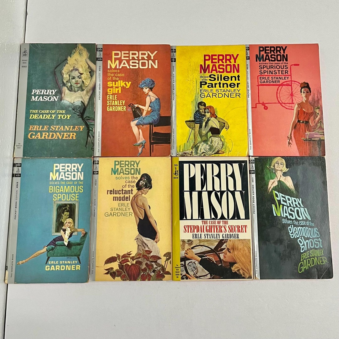 Perry Mason Vintage Paperbacks by Erle Stanley Gardner 1960’s Pocket ...