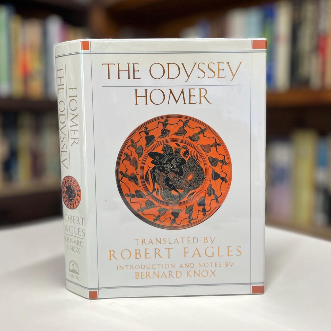 The Odyssey by Homer: 1996 Viking Edition, Robert Fagles Translation - Etsy