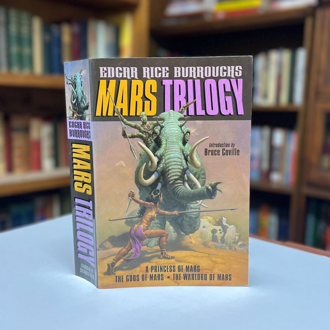 Edgar Rice Burroughs Mars Trilogy Illustrated Trade Paperback A ...
