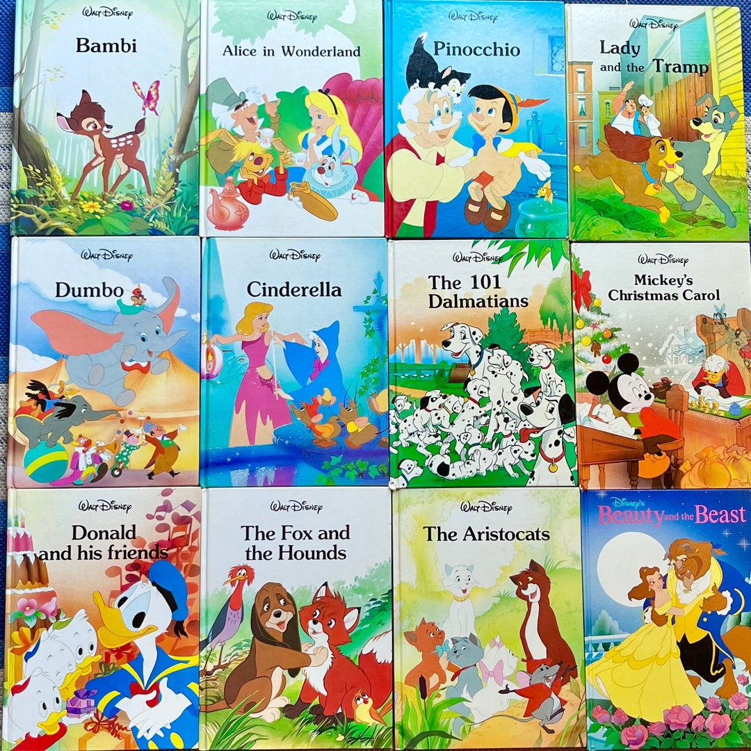 Vintage Disney Children’s Books 1986-95 - Illustrated - Oversized ...